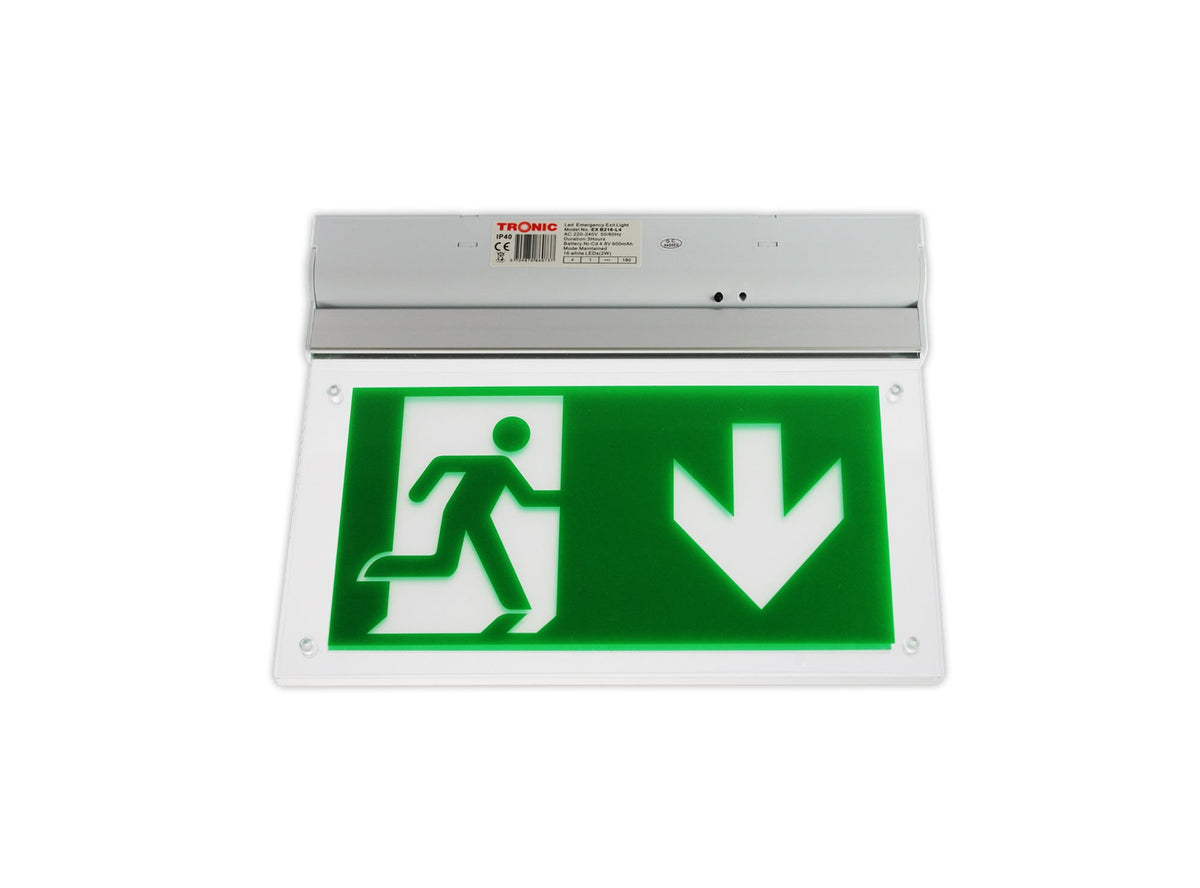 LED Emergency Exit Light EX B216 – TRONIC UGANDA LIMITED