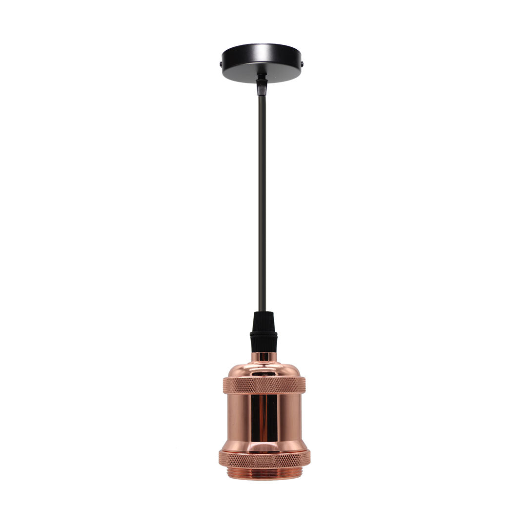 Hanging E27(Screw) Pendant Holder Rose Gold – TRONIC UGANDA LIMITED