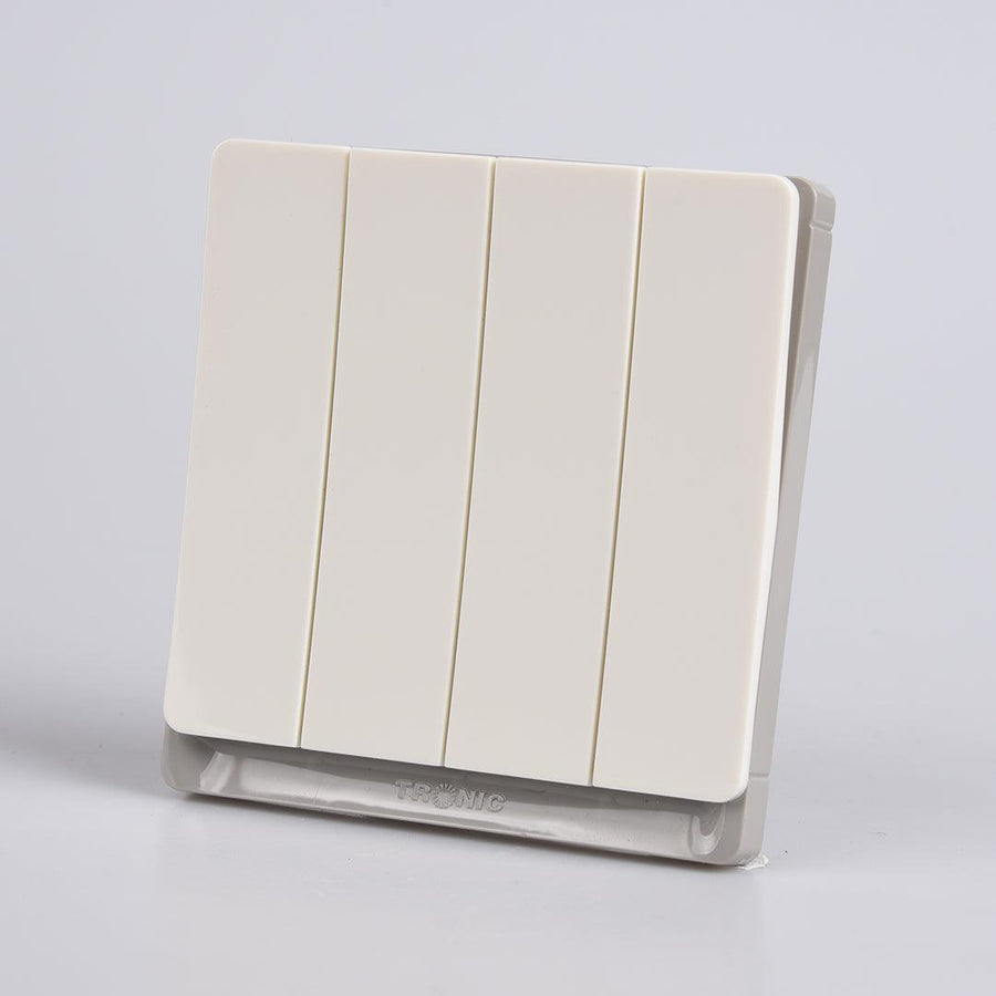 4 Gang 1 Way Switch – TRONIC UGANDA LIMITED