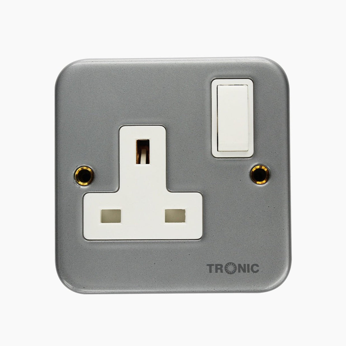 Single Metal Clad Socket 13Amps – TRONIC UGANDA LIMITED