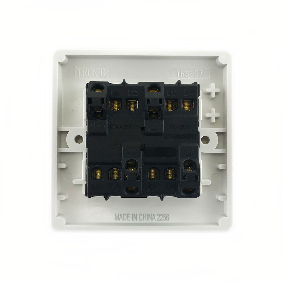 Tronic 4 Gang 2 Way Switch – TRONIC UGANDA LIMITED