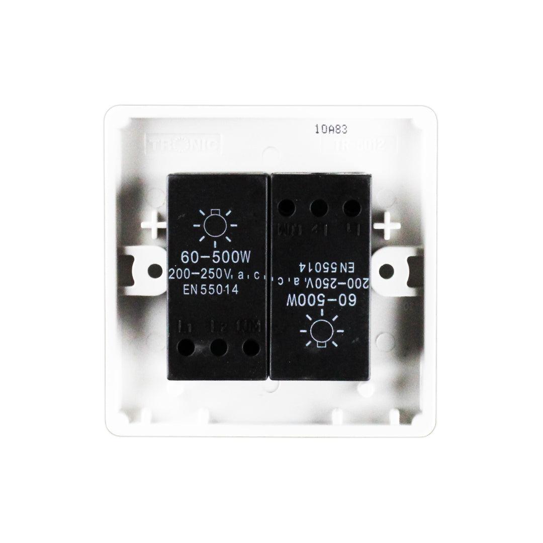 Dimmer 2 Gang Switch – TRONIC UGANDA LIMITED