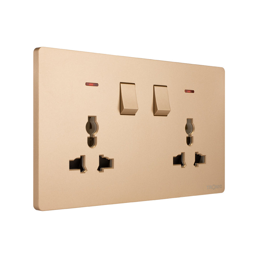 Universal Switch Socket Twin – TRONIC UGANDA LIMITED