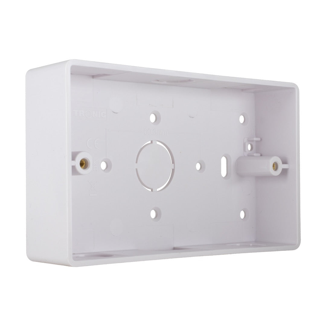 Twin PVC Mounting Box – TRONIC UGANDA LIMITED